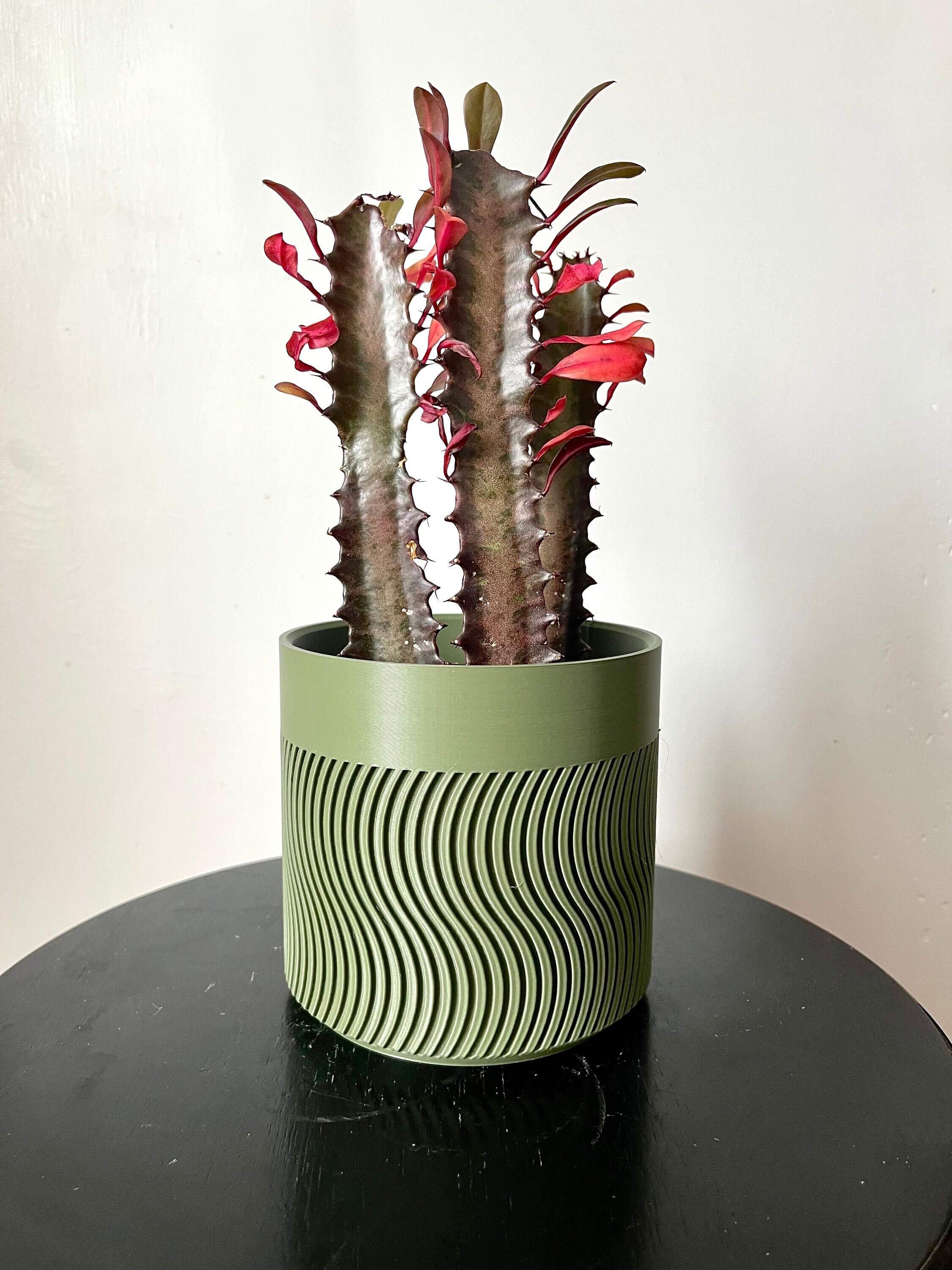 Water Element Plant Pot in 3 4 5 6 8 10 Inch 3D Printed - Etsy Canada