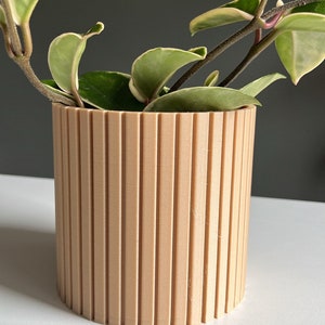 Nordic Plant Pot (NEW DARK CEDAR) Mid-century Plant Pot | Scandinavian ...