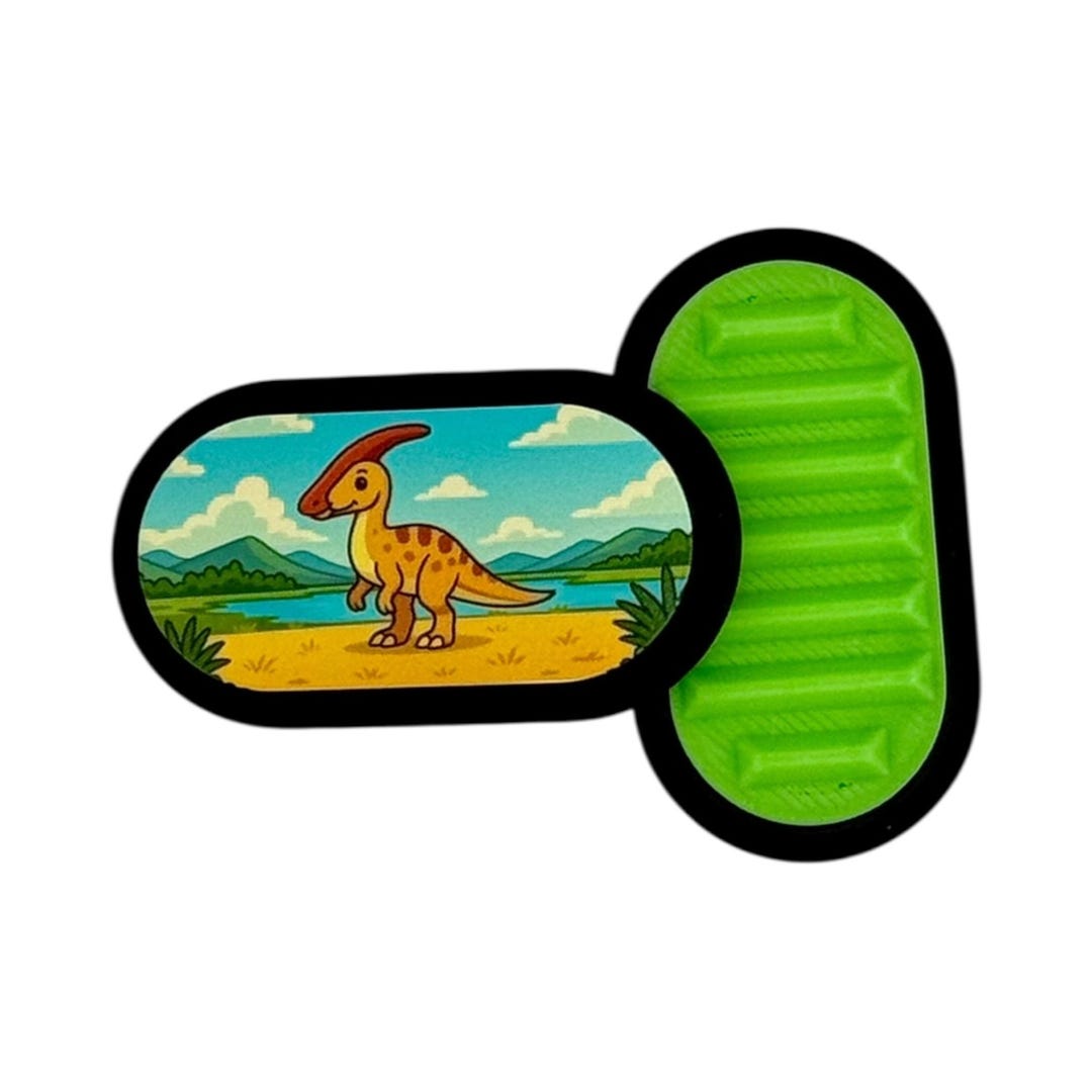 Parasaurolophus Fidget Slider: Dinosaur Toy - Etsy