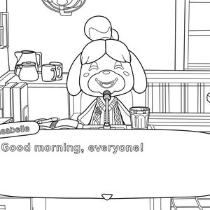 ACNH Coloring Pages Vol. 1 - Etsy