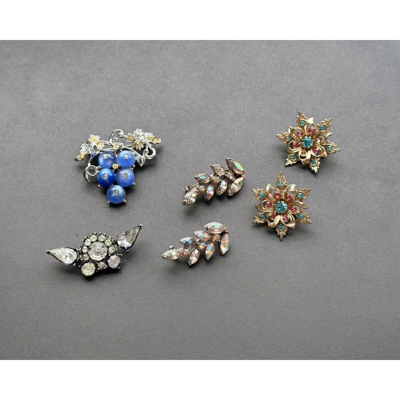 Small Silver Brooch - Etsy