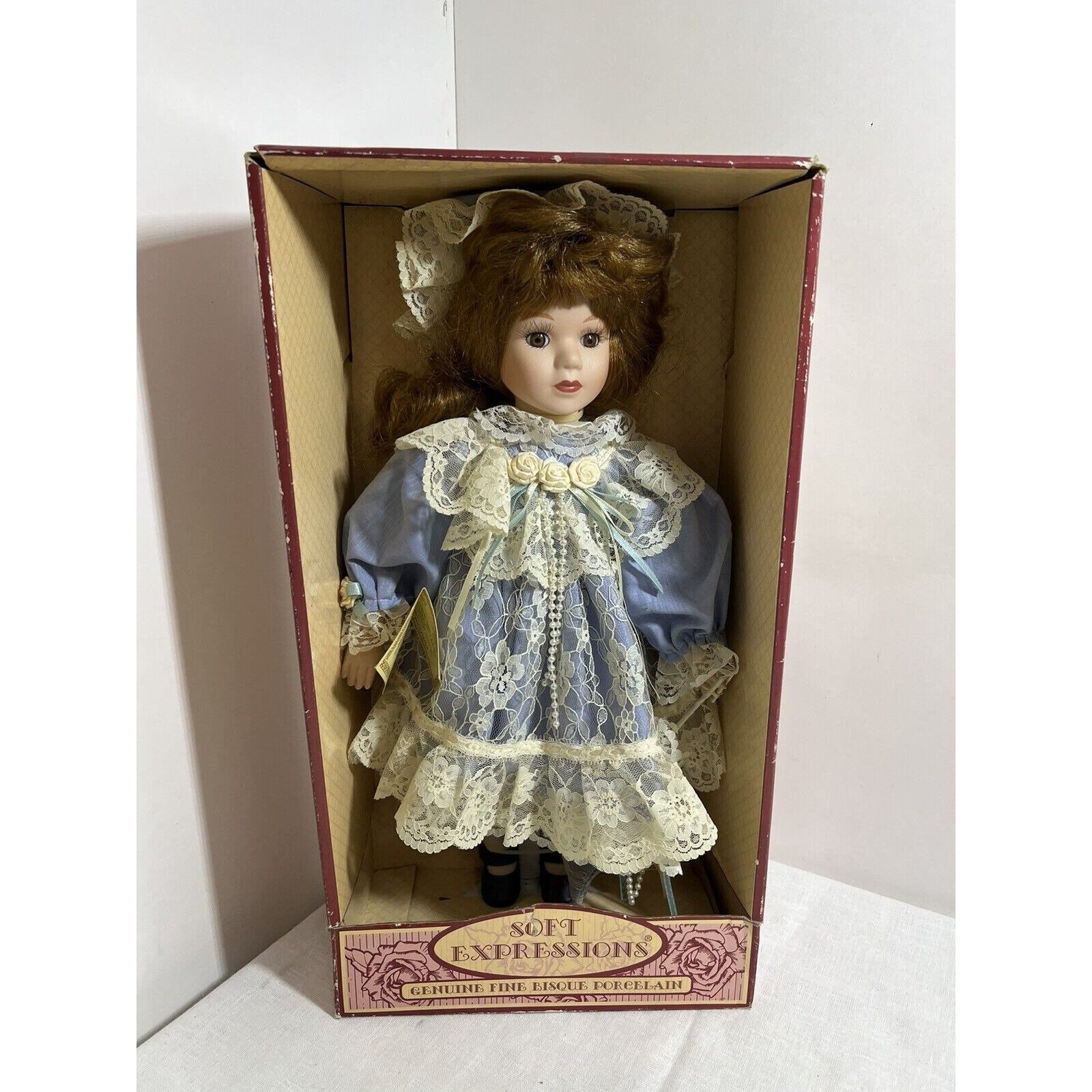 18 Soft Expressions Dandee Porcelain Doll Light Blue Dress Special ...