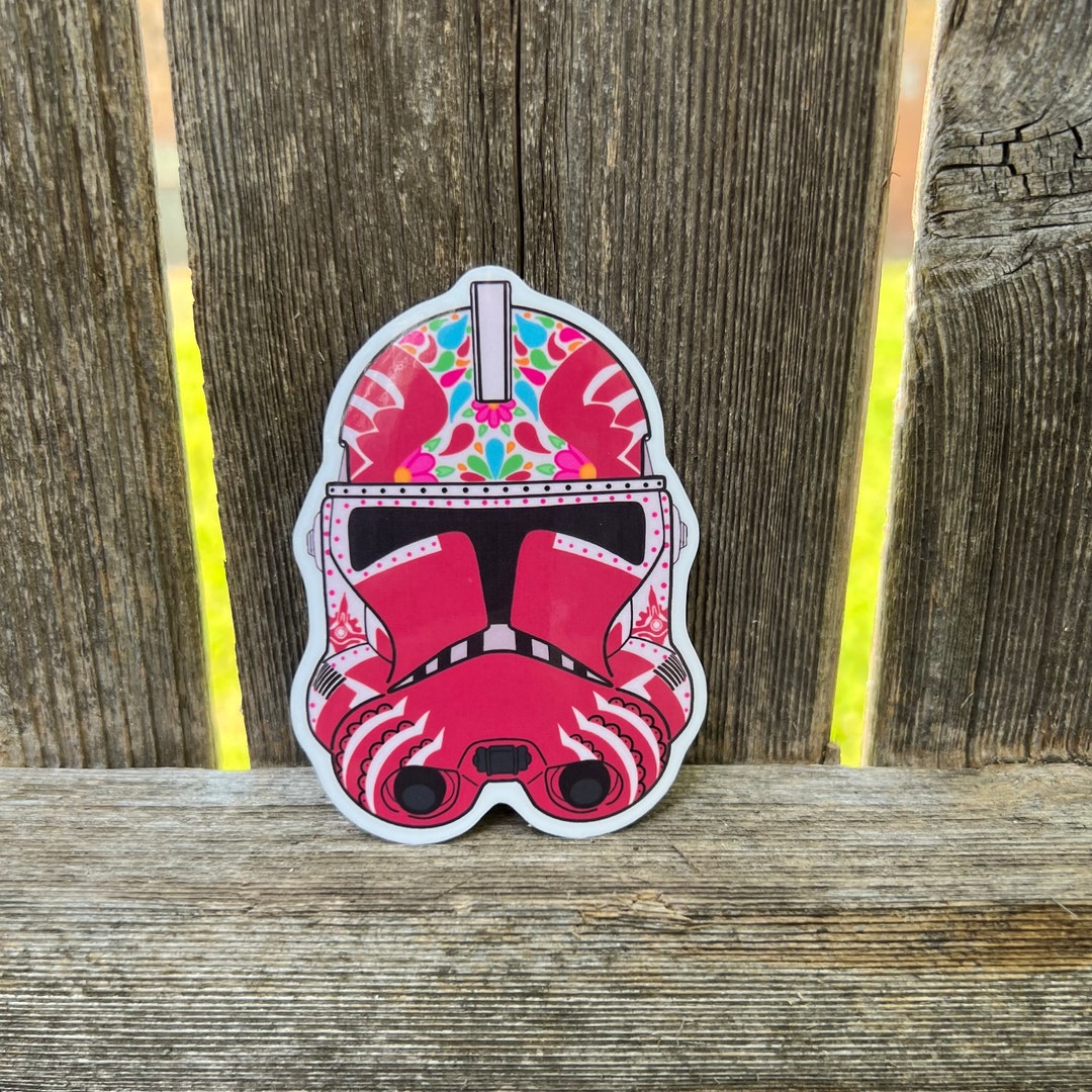 Commander Thorn Día De Los Muertos Helmet Sticker - Etsy