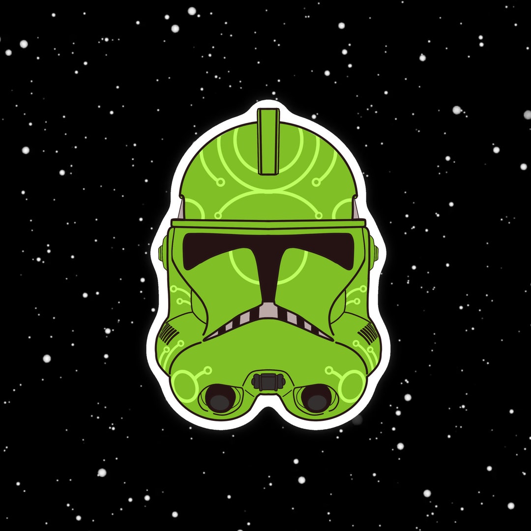 Hera Inspired Clone Helmet Sticker - Etsy