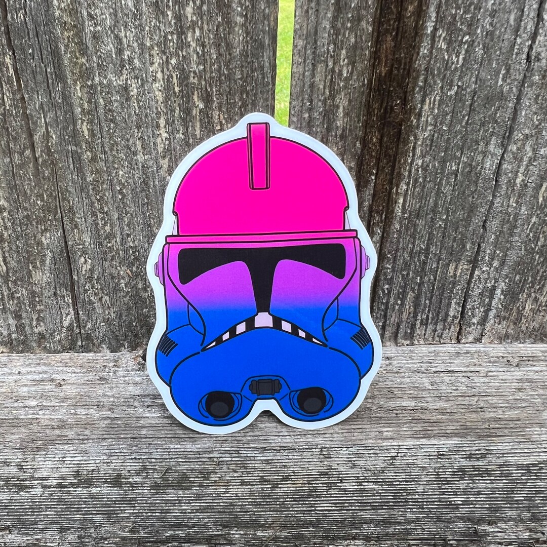Clone Trooper Pride Flags Stickers - Etsy