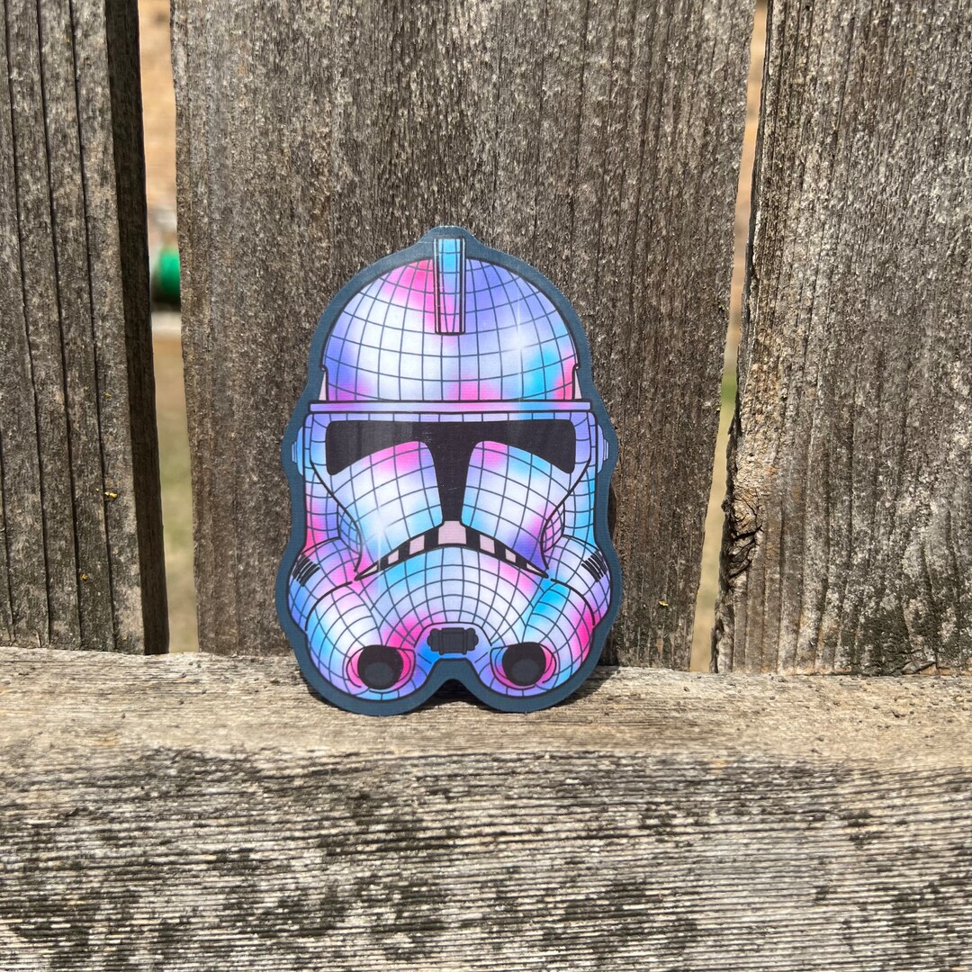 Clone Trooper Disco Sticker - Etsy