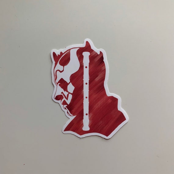 Maul Sticker - Etsy