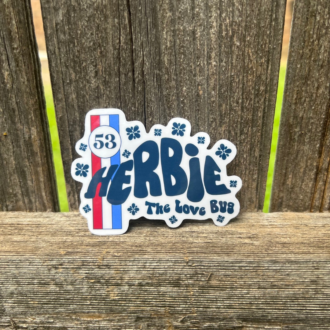 Love Bug Herbie Sticker - Etsy