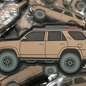5th Gen 4runner Patch: Velcro Backed (4"x2") - Etsy