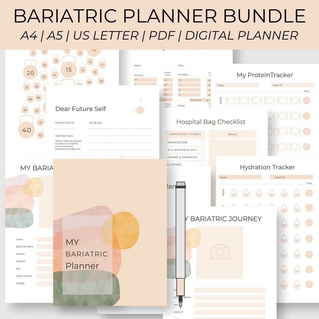 2024 Bariatric Surgery Journal,weight Loss Surgery Tracker,gastric ...