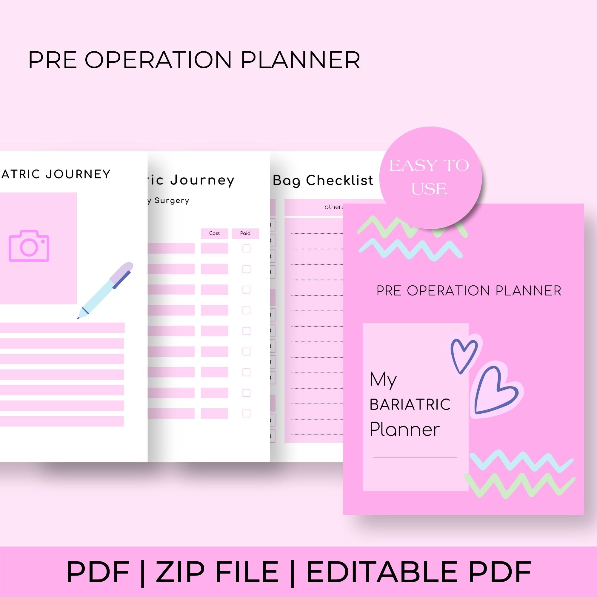 2024 Bariatric Surgery Journal,weight Loss Surgery Tracker,gastric ...