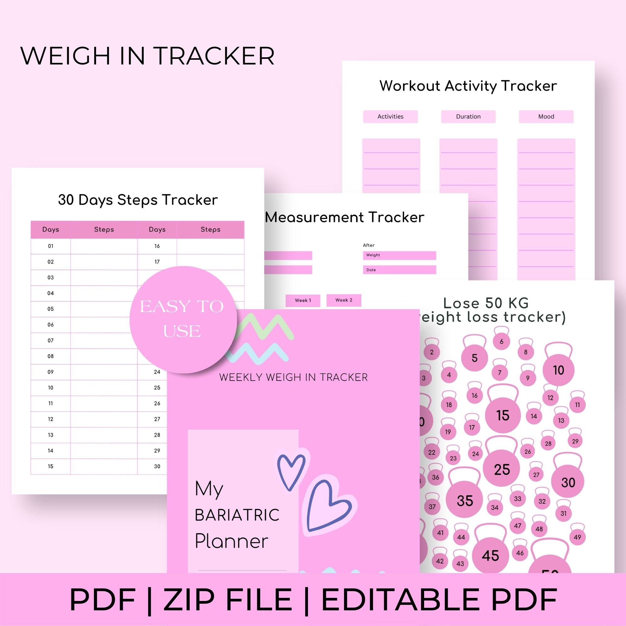 2024 Bariatric Surgery Journal,weight Loss Surgery Tracker,gastric ...