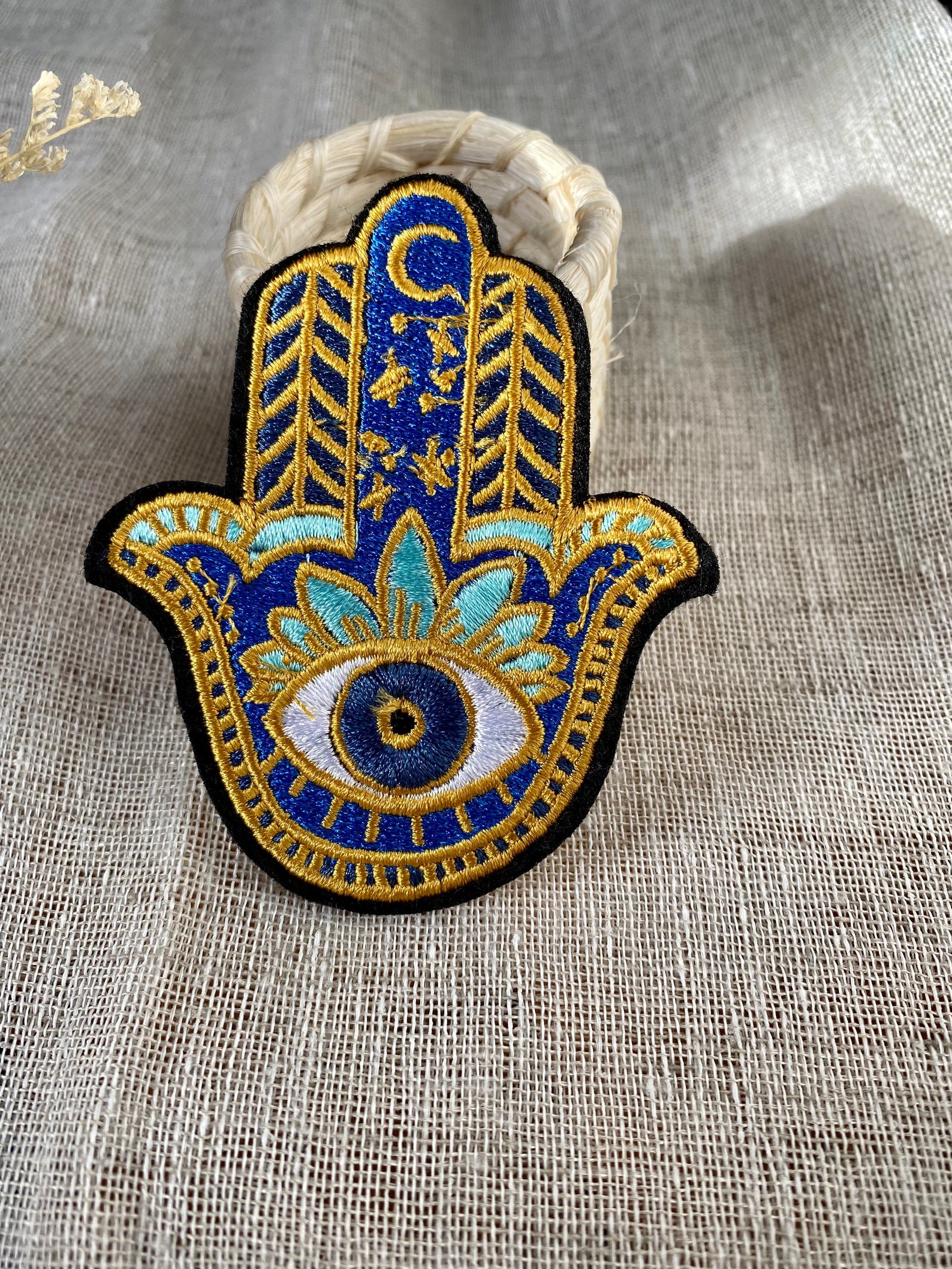 Hamsa Hand Patch - Etsy