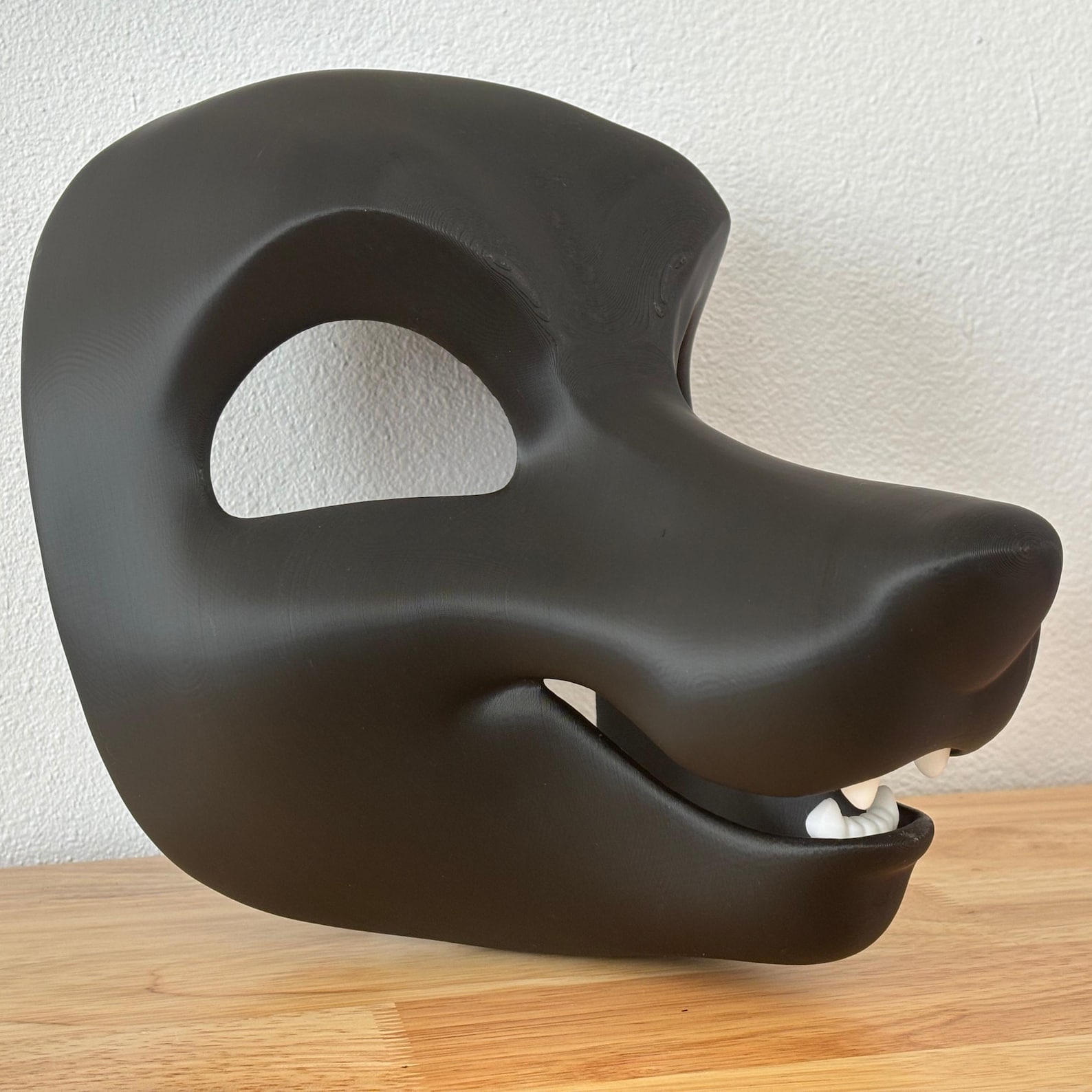 3D Printed Toony Fursuit Head Base, Fox/canine, One Size Fits Most ...