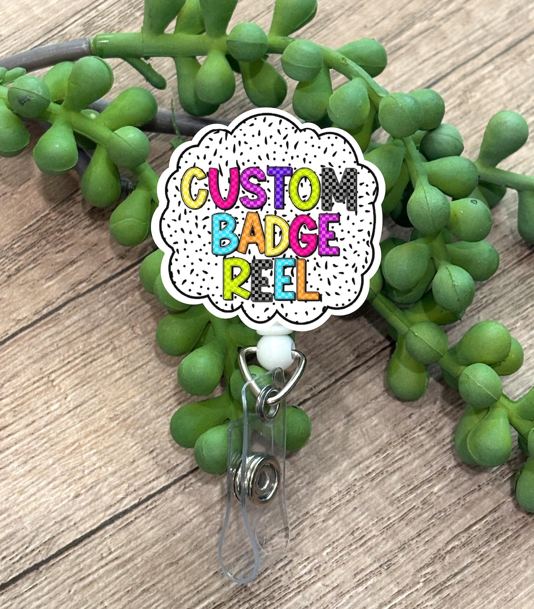 Custom Badge Reel, Custom Badge Reel for Work Id Badge, Custom Logo ...