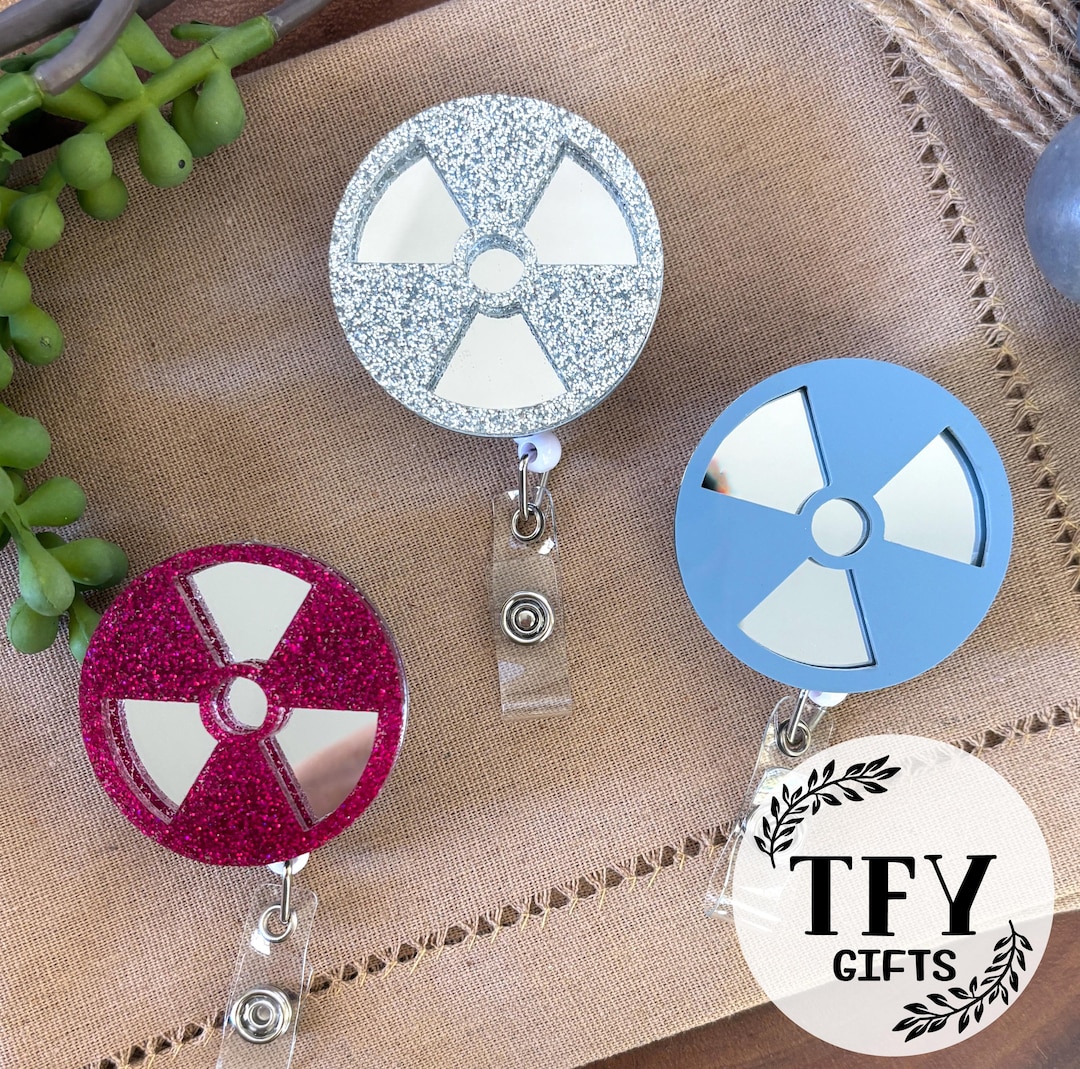 Radiology Badge Reel, Radiologist Gift, Rad Tech Badge Reel, Radiology ...