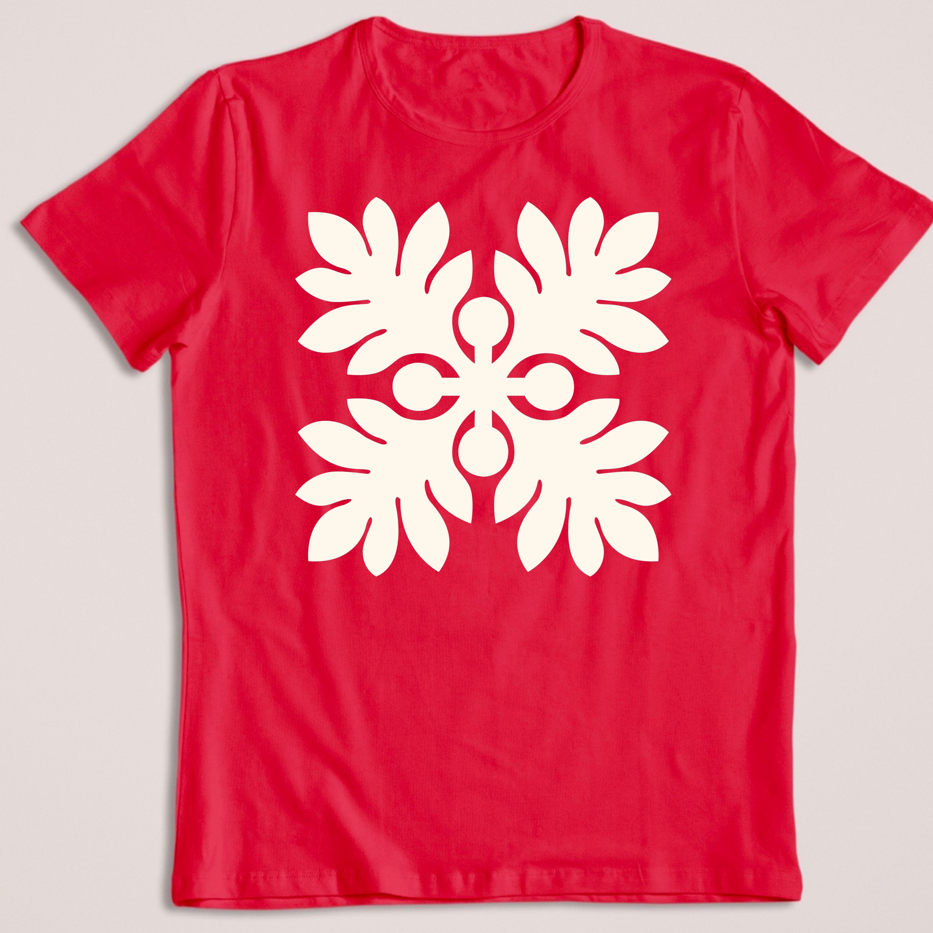 Ulu Hawaiian Quilt Block Design SVG/PDF/PNG - Etsy