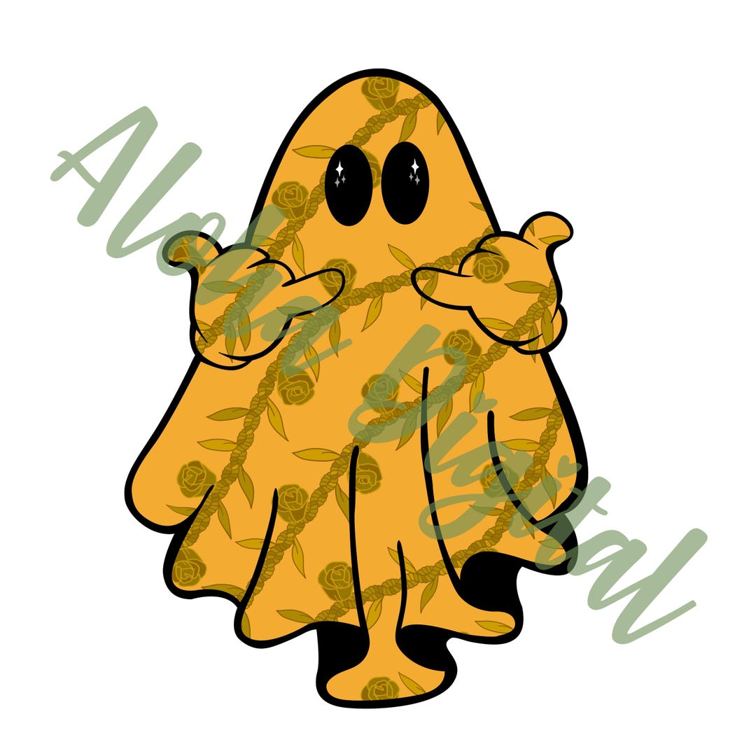 Hawaiian Shirt - Shaka Yellow Maile Ghost PNG W/free Gift! - Etsy