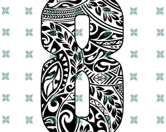Polynesian Tribal Font - Etsy