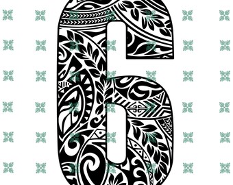 Polynesian Tribal Font - Etsy