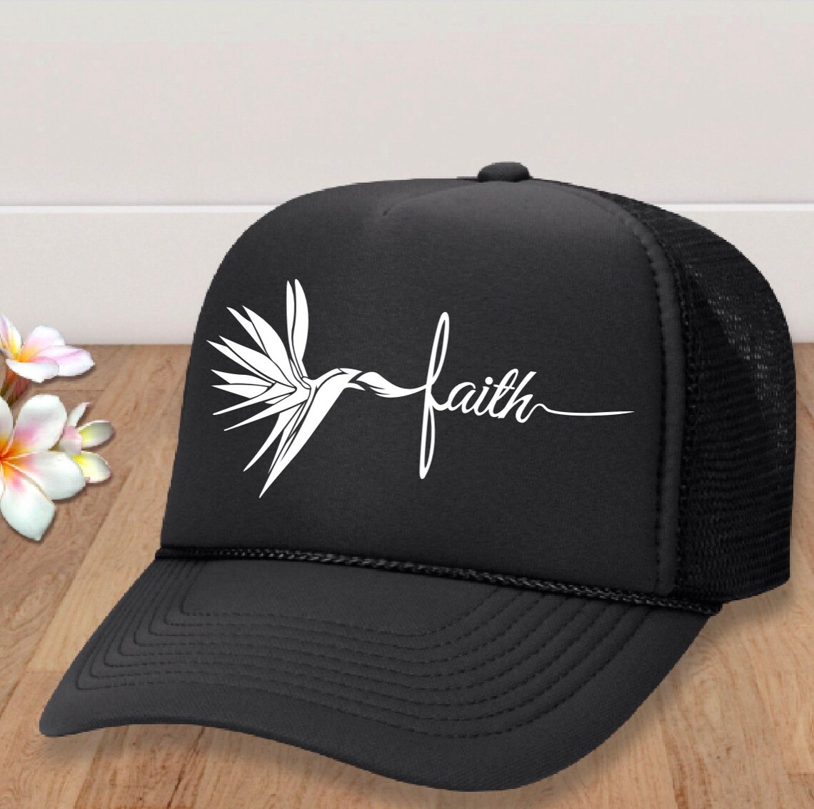 DIGITAL PNG/SVG Bird of Paradise Faith Script - Etsy