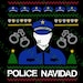 PNG/SVG Police Navidad Ugly Christmas Sweater Digital Design - Etsy