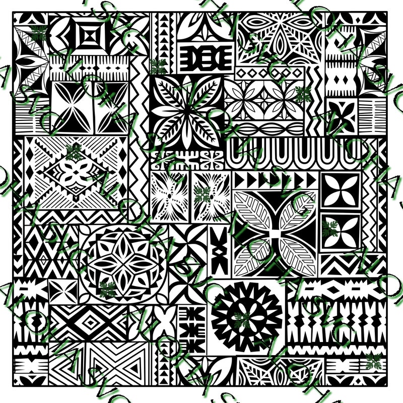 Polynesian Tapa - Etsy