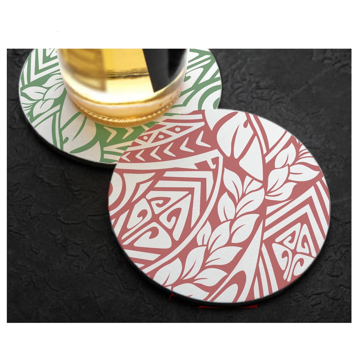 Hawaiian Maile Lei Tribal Background SVG/PNG/PDF Design - Etsy