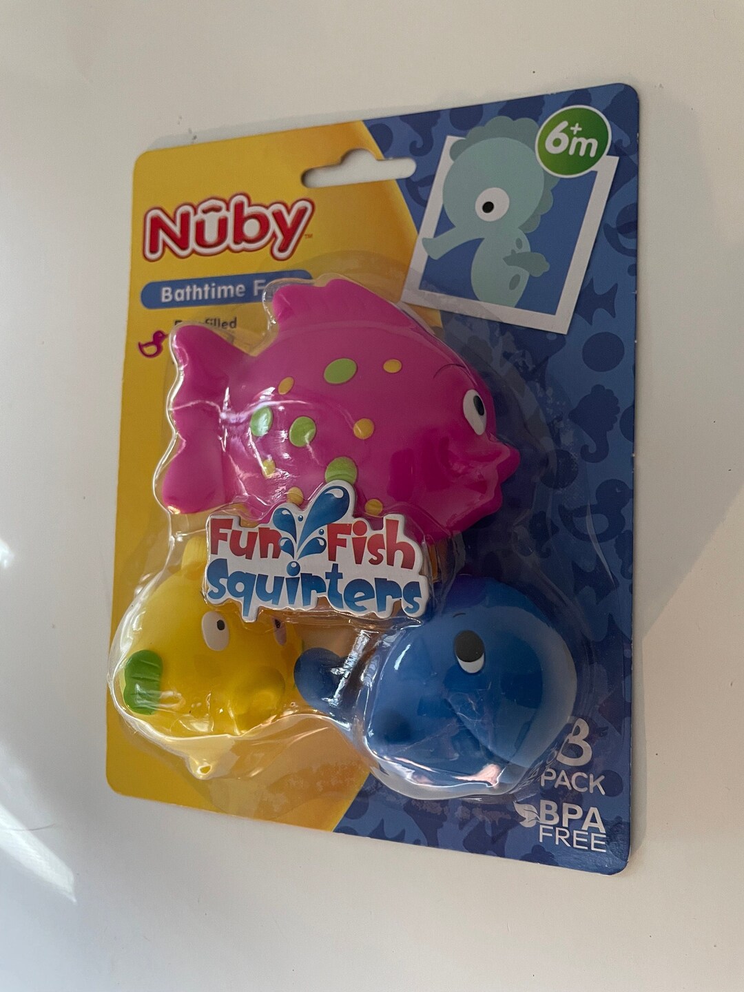 Nuby Bathtime Fun Three Pack Fun Fish Squirters - Etsy