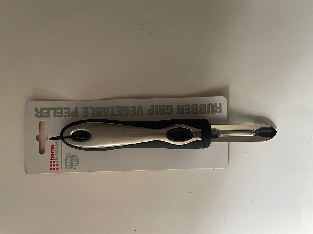 Heavy Duty Rubber Grip Vegetable Peeler - Etsy