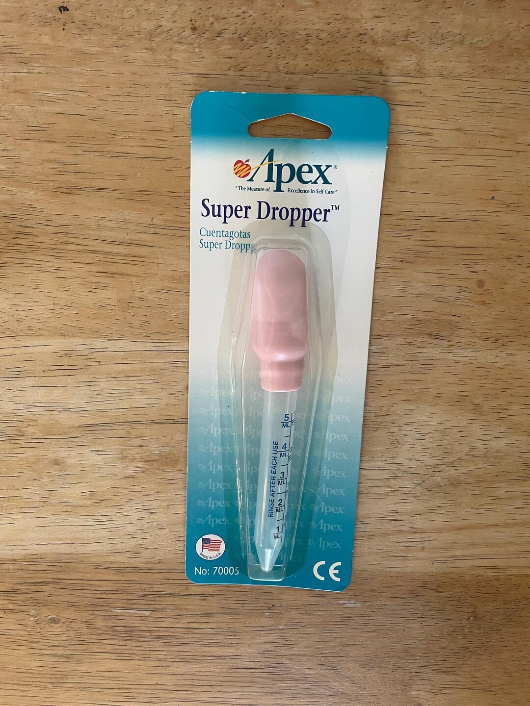 Apex Pink Super Dropper Calibrated in Fourth Teaspoon and 1 Ml ...