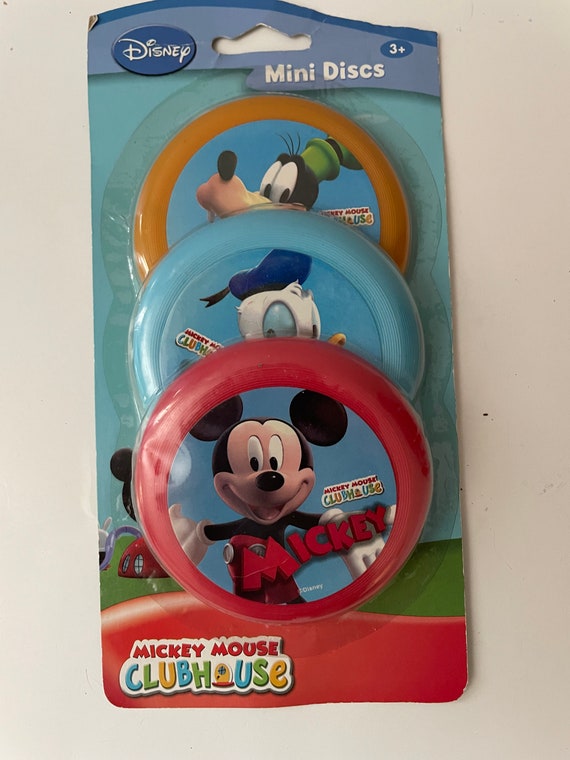 Three Mickey Mouse Clubhouse Mini Discs With Goofy Donald Duck - Etsy