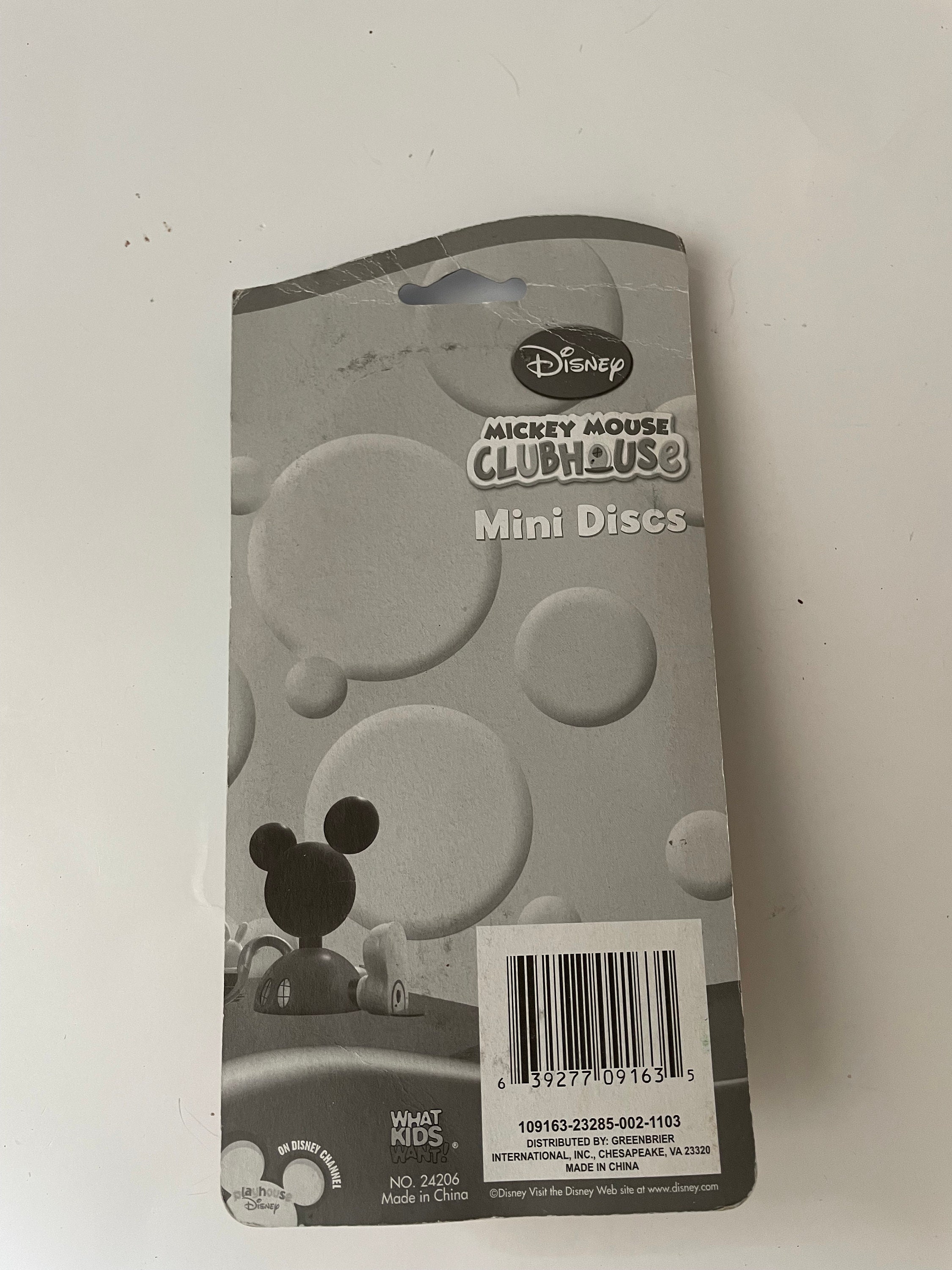 Three Mickey Mouse Clubhouse Mini Discs With Goofy Donald Duck and ...