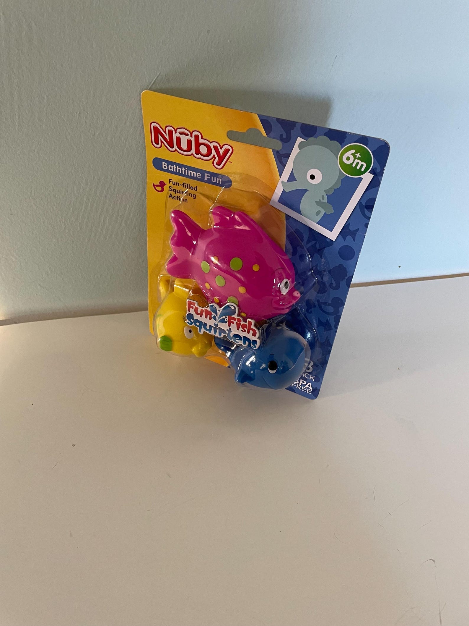 Nuby Bathtime Fun Three Pack Fun Fish Squirters - Etsy