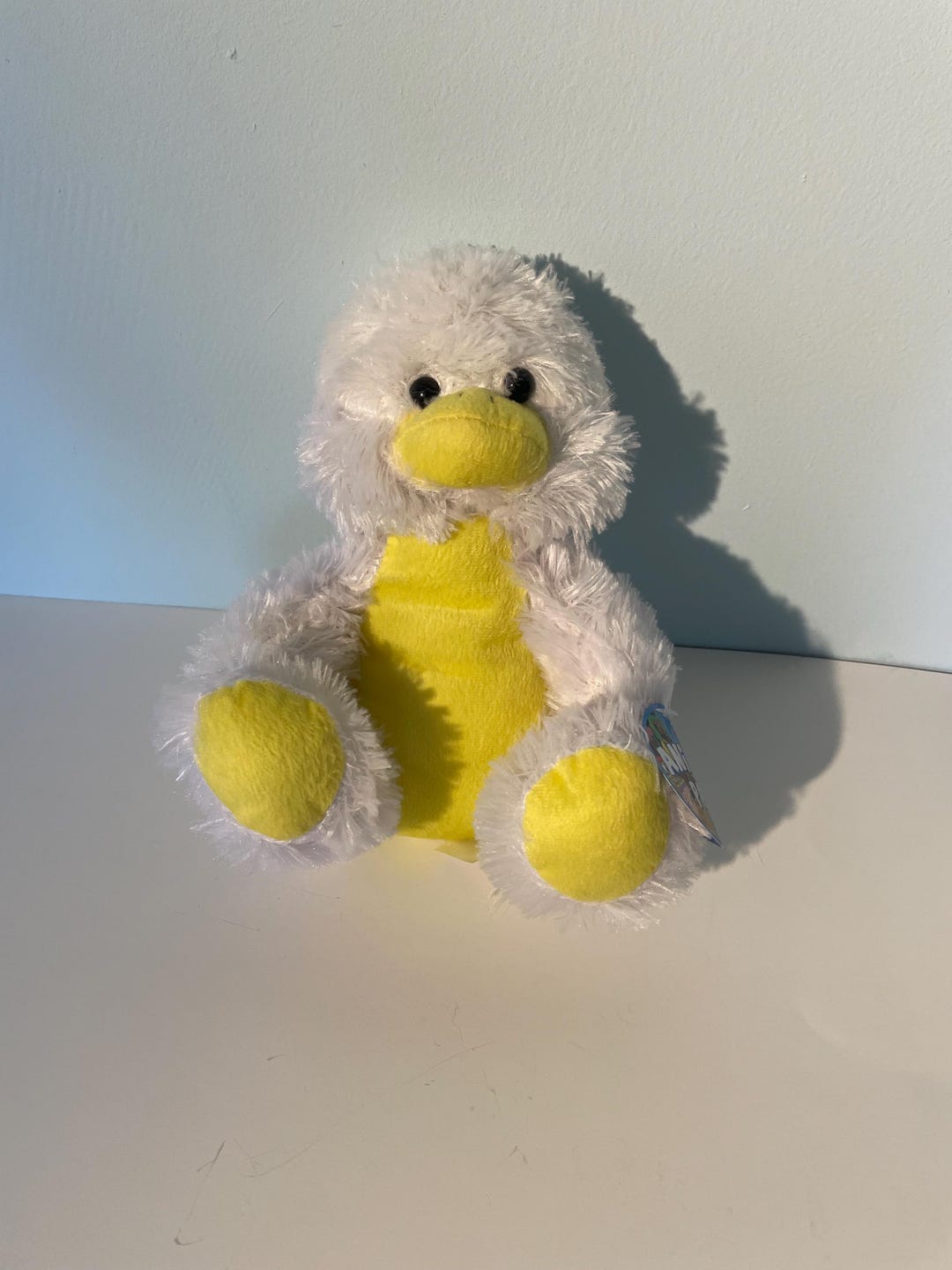 12 Inch Fluffy White Soft Animal Pals Duck - Etsy