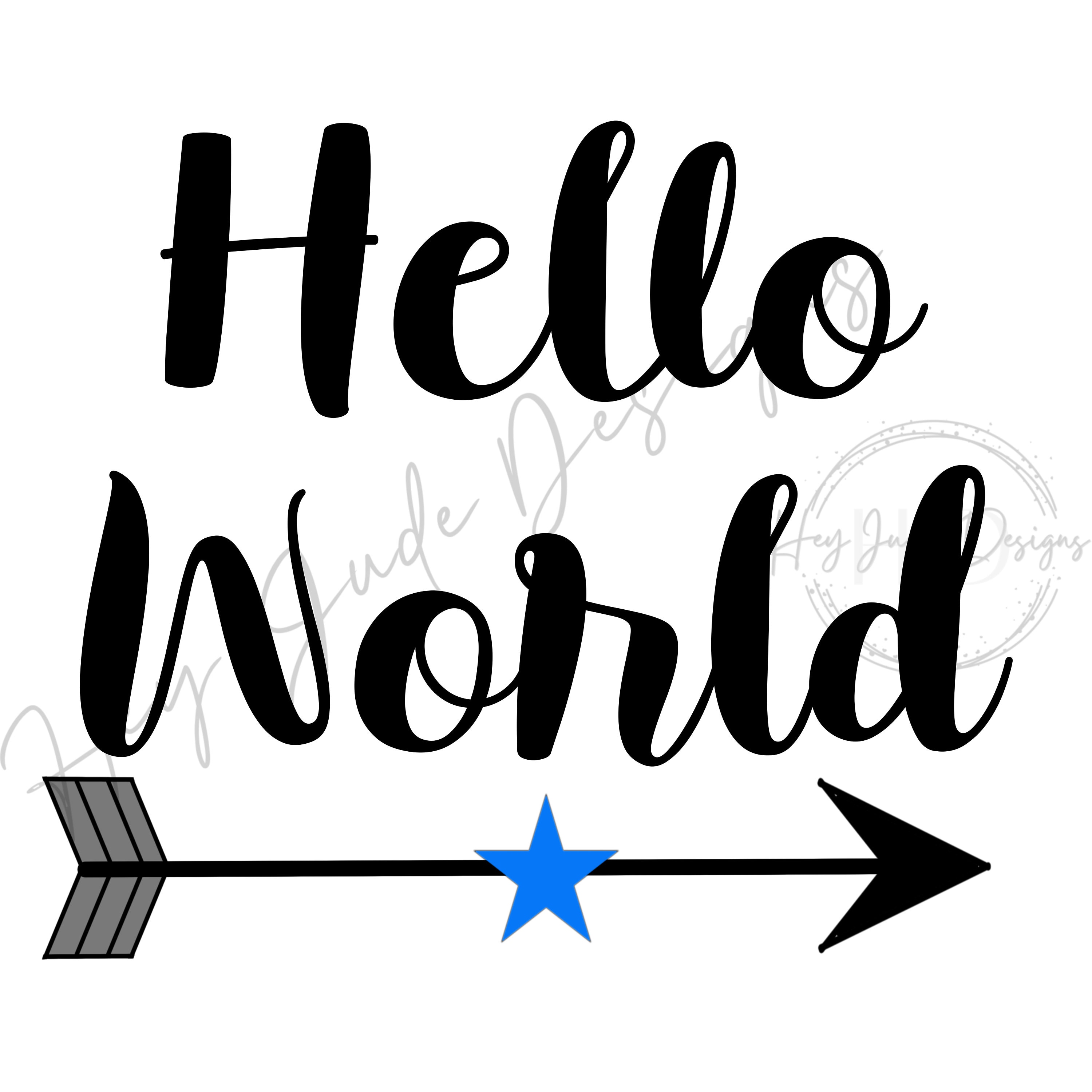 Hello World PNG for Sublimation, Body Suit, Digital Sublimation PNG ...