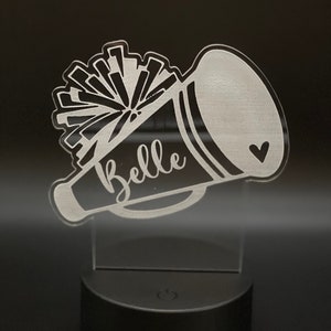 Custom Cheer LED Sign - Etsy