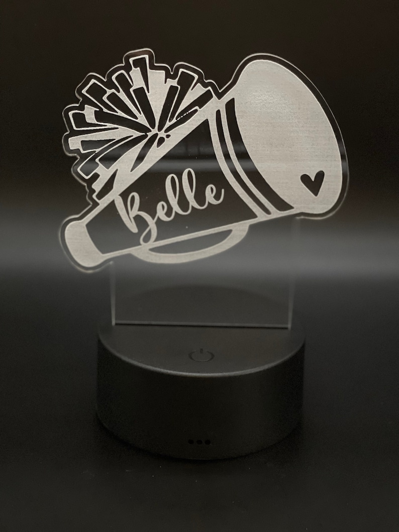 Custom Cheer LED Sign - Etsy