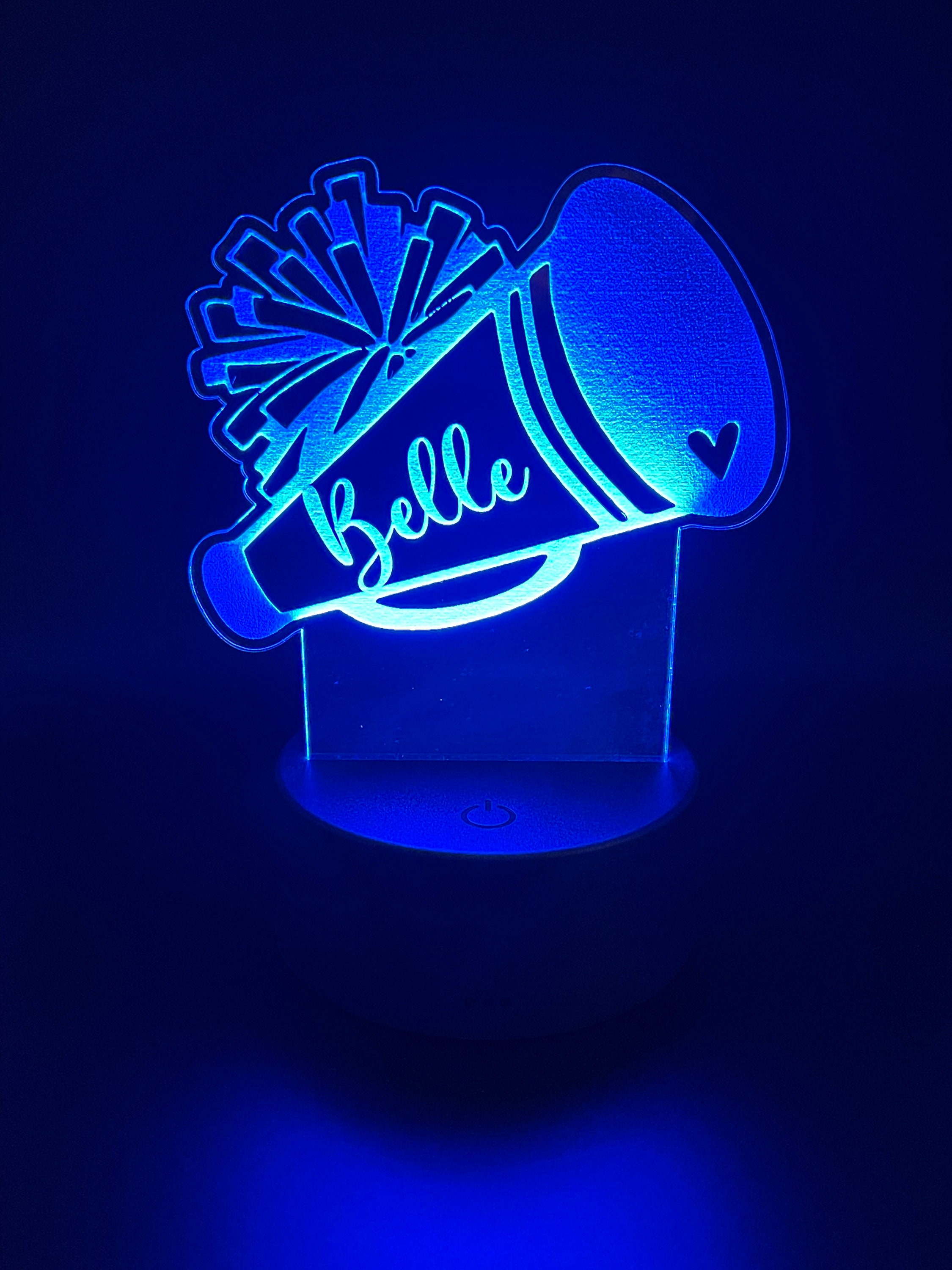 Custom Cheer LED Sign - Etsy