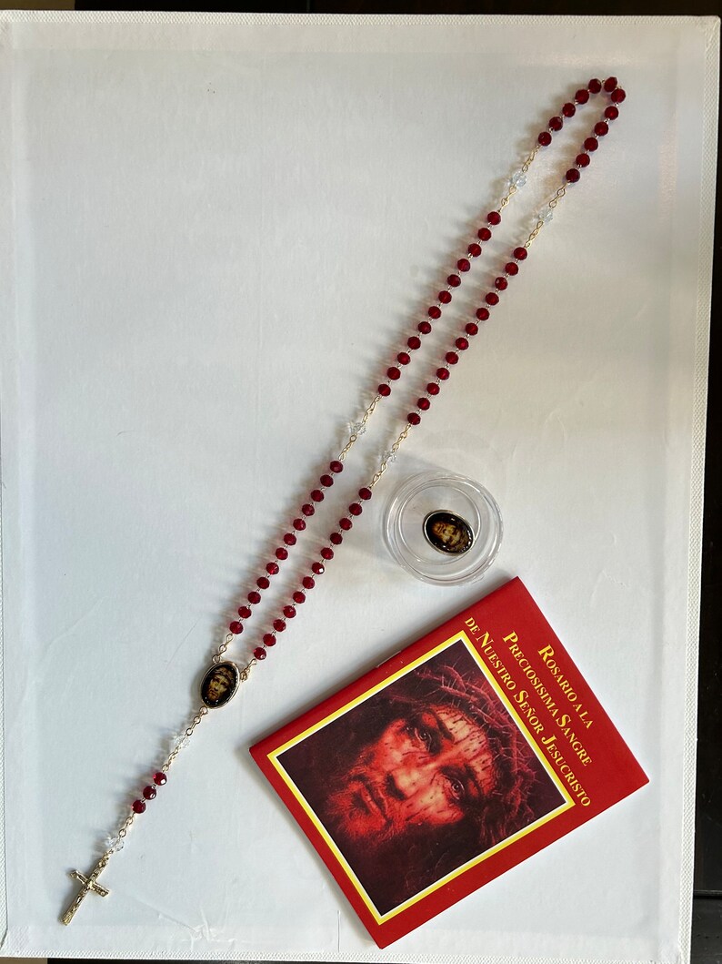 Precious Blood of Jesus Christ Rosary Rosario De La Preciosa Sangre De ...