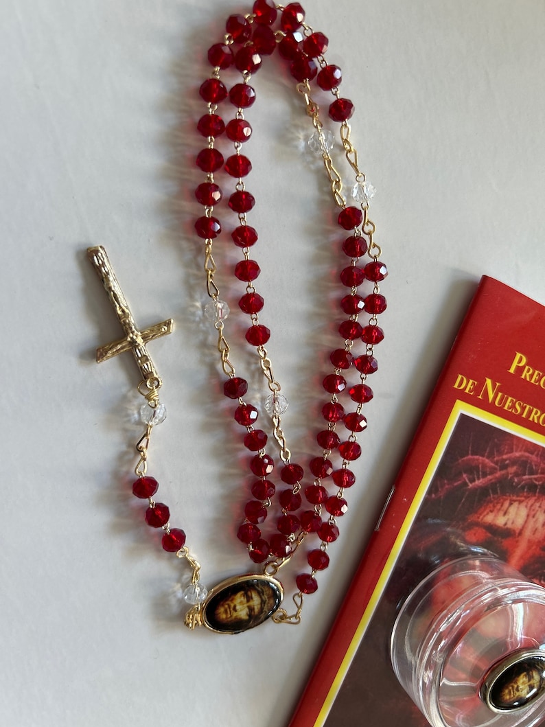 Precious Blood of Jesus Christ Rosary Rosario De La Preciosa Sangre De ...