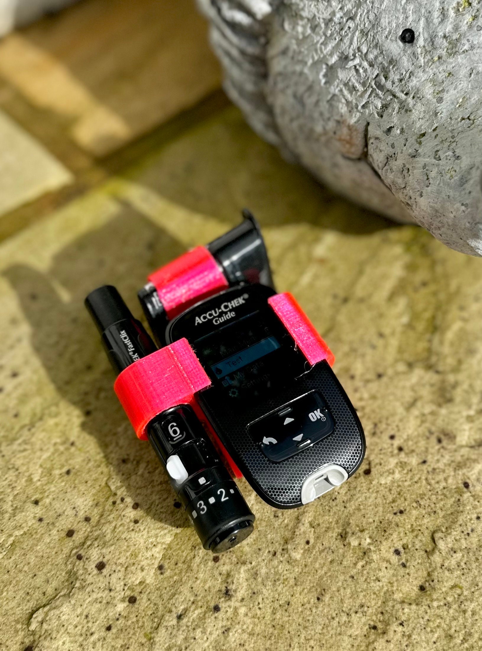 Case for Accu-chek Guide Tile Sticker All-in-one Easy to Use Blood ...