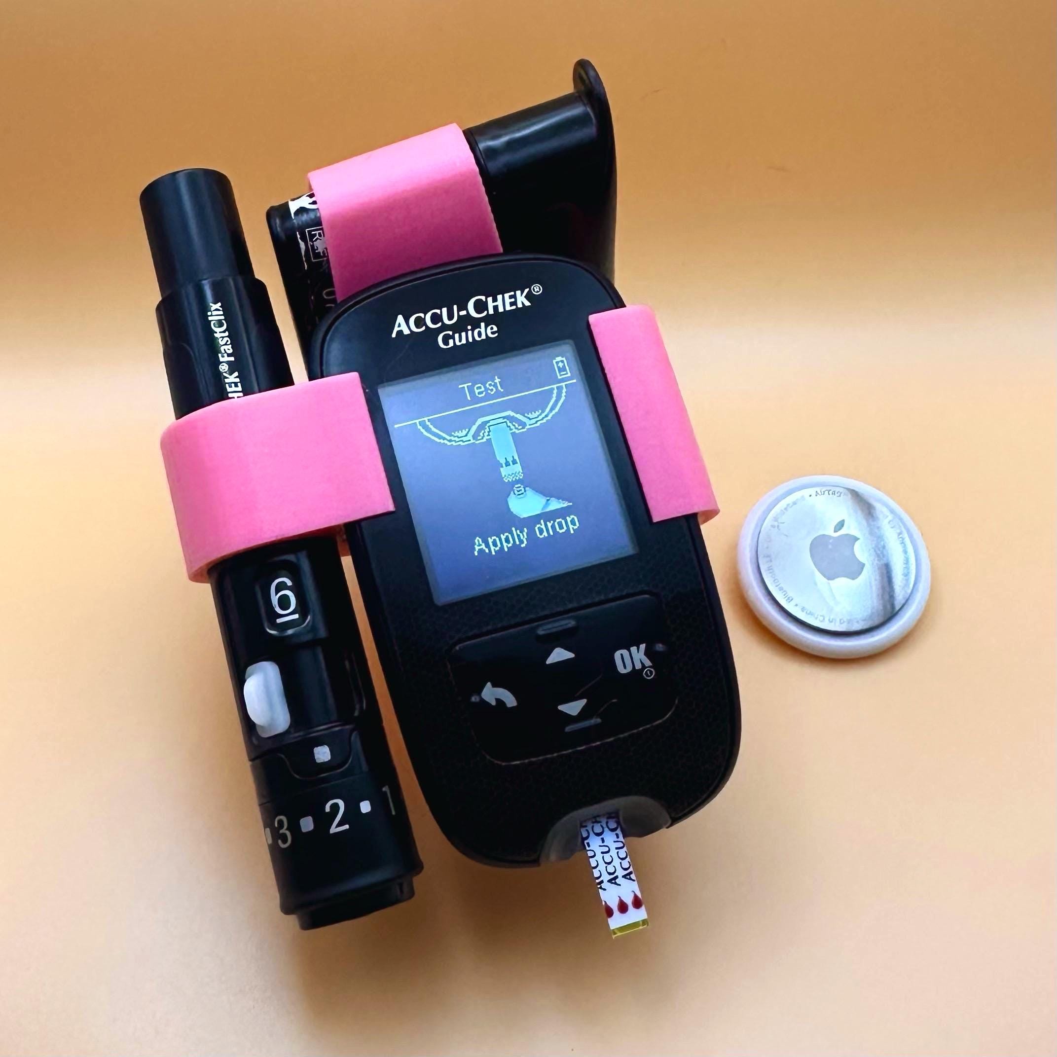 Accu-chek Guide Case – Glucose Meter Travel Organizer With AirTag ...