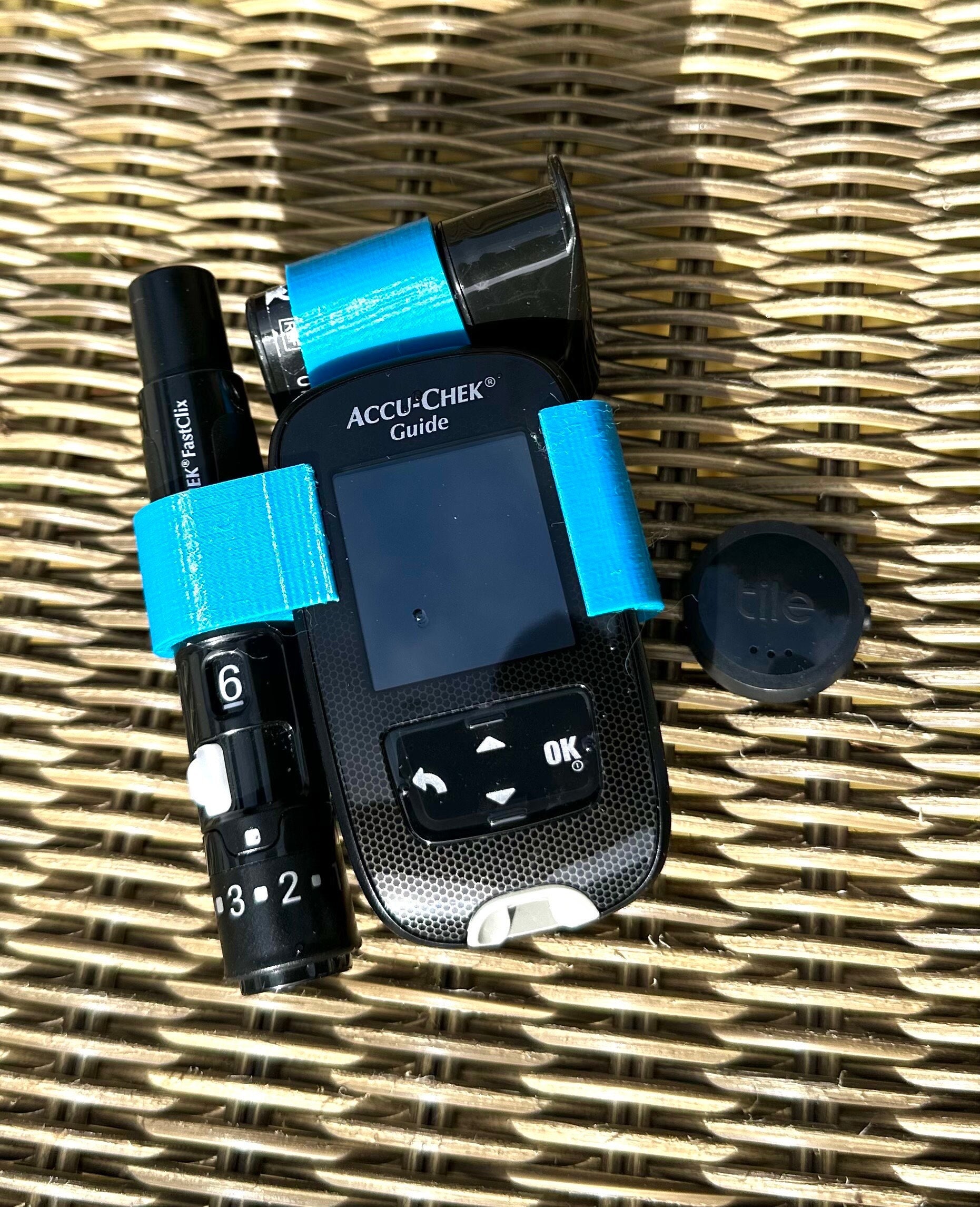 Case for Accu-chek Guide Tile Sticker All-in-one Easy to Use Blood ...