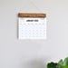 2025 Minimalist Printable Monthly Calendar Template | INSTANT DOWNLOAD ...
