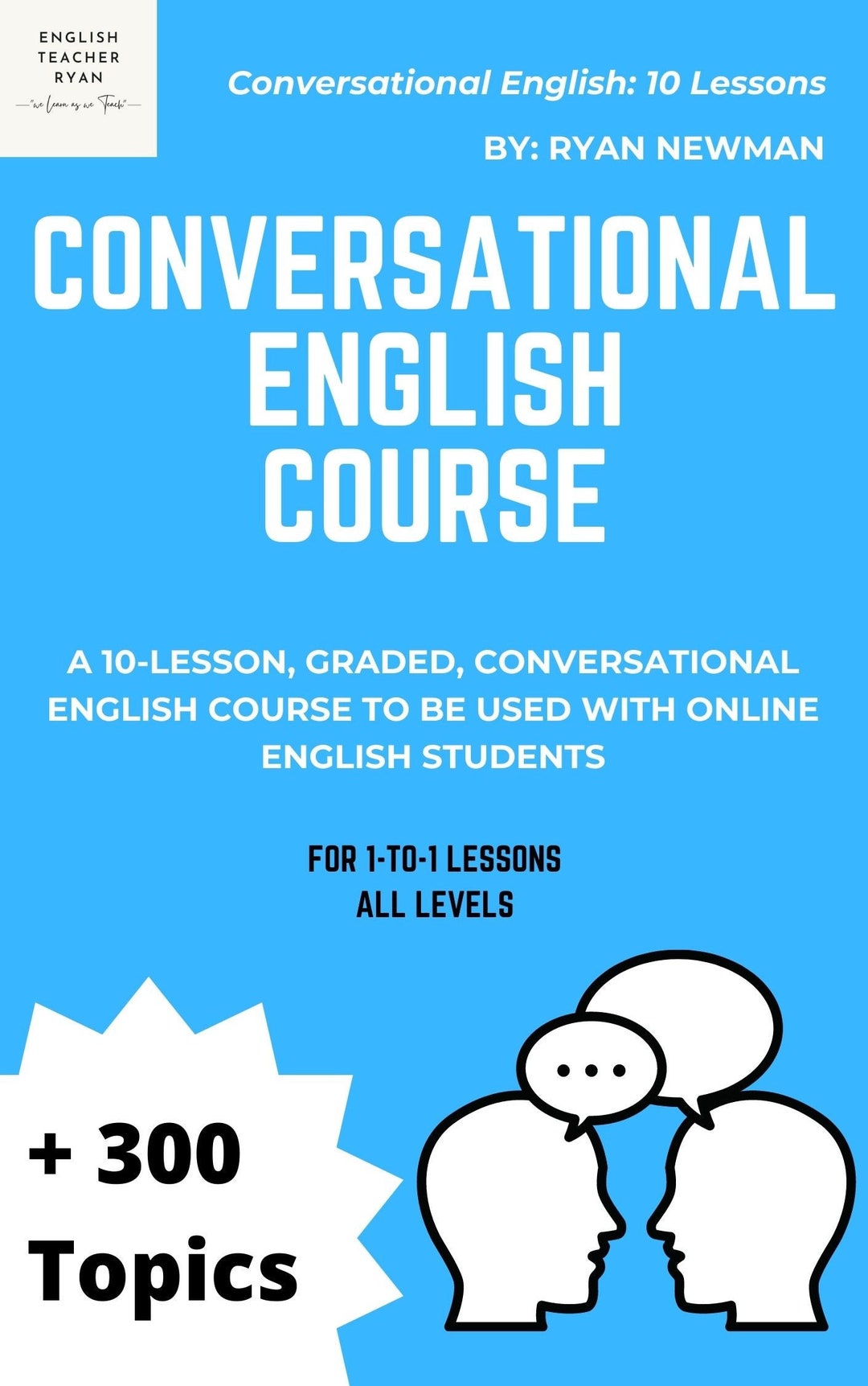 10-lesson Graded Conversational English Course 300 Topics - Etsy