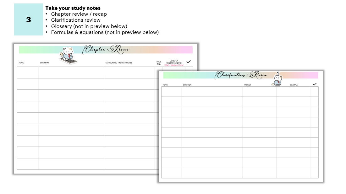 The Ultimate Student Planner, Ultimate Student Exam Prep Kit, Printable ...