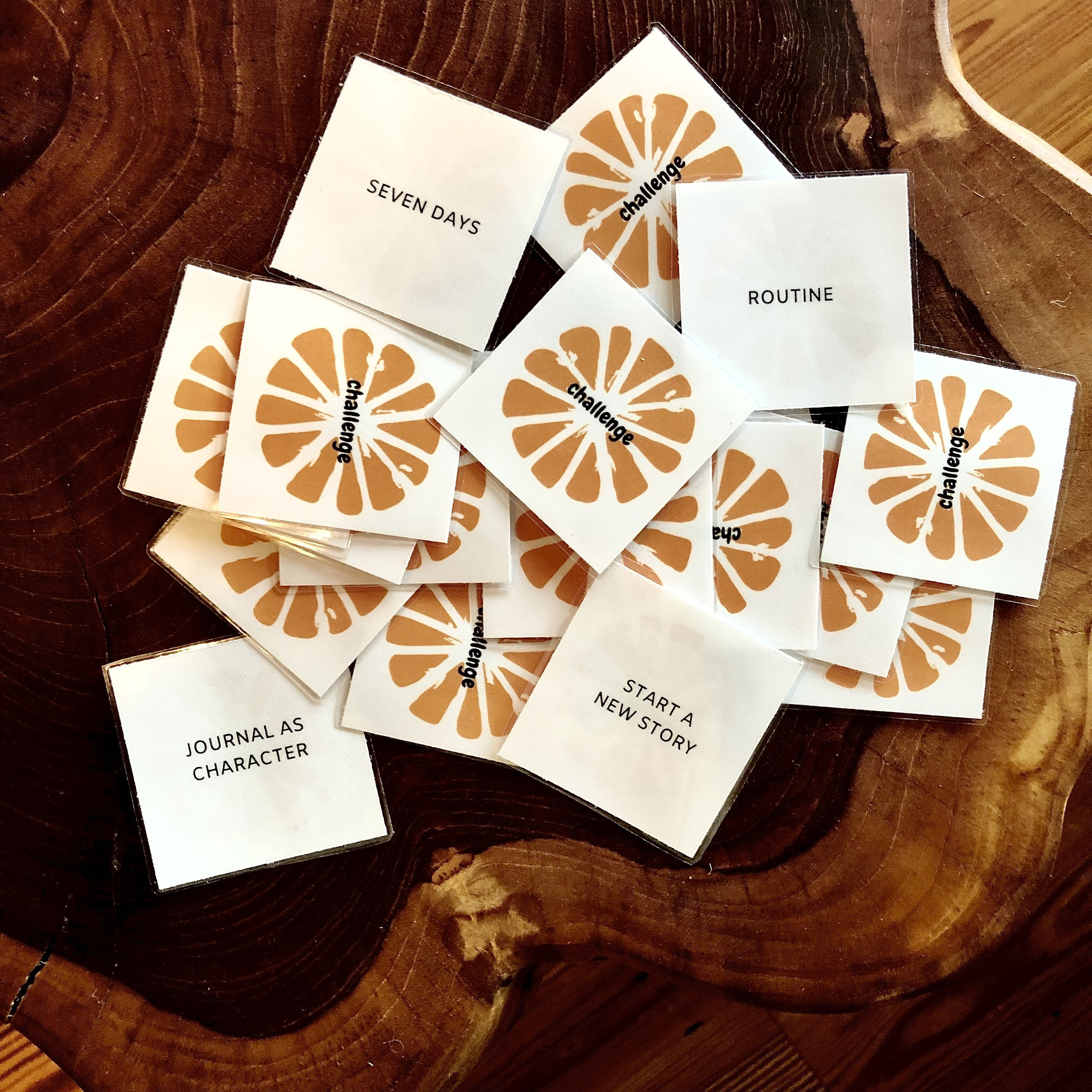 Printable Table Top Writing Game - Writing Game - Writing Challenge ...