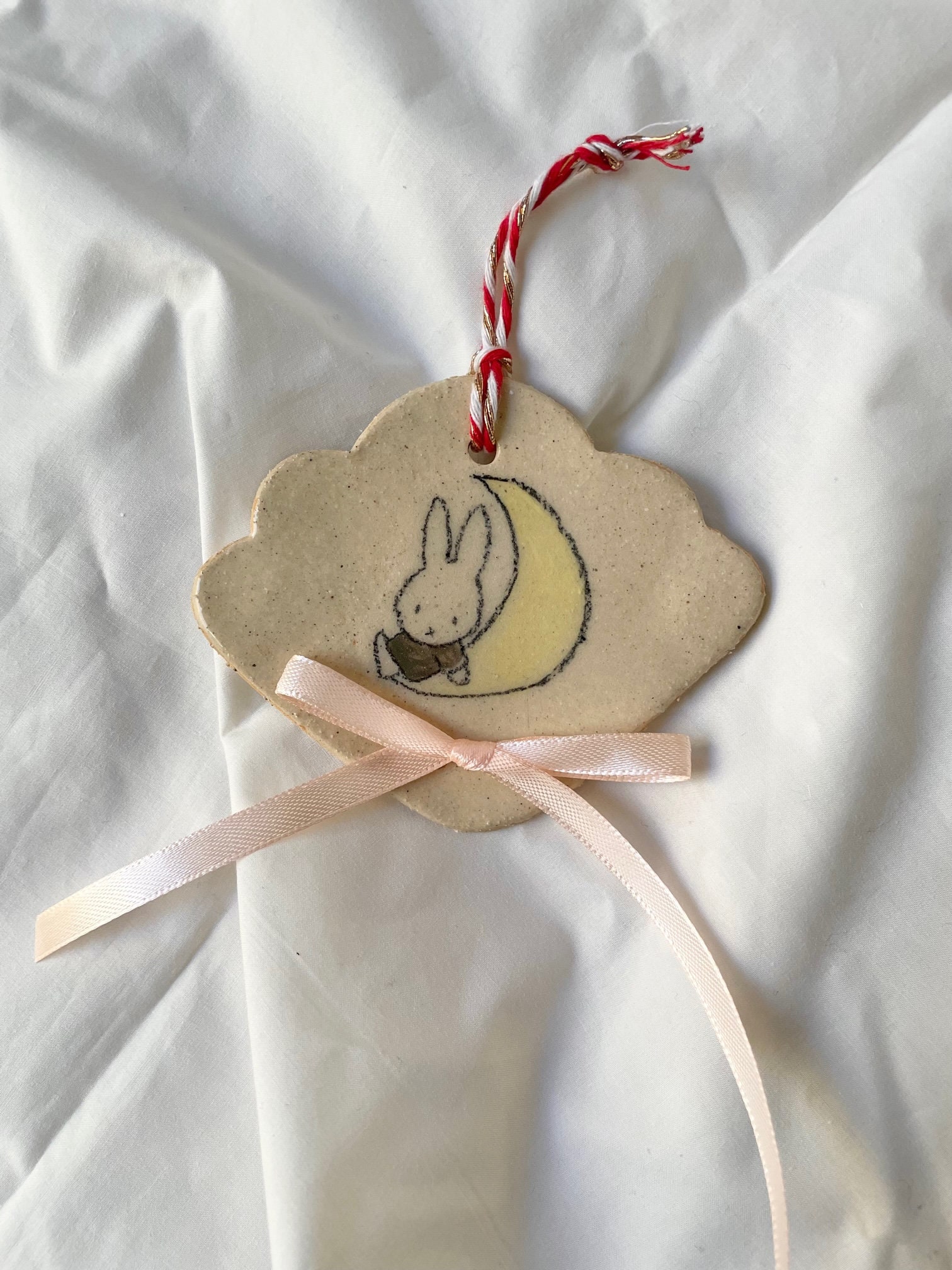 Miffy and Snoopy Ceramic Ornaments - Etsy