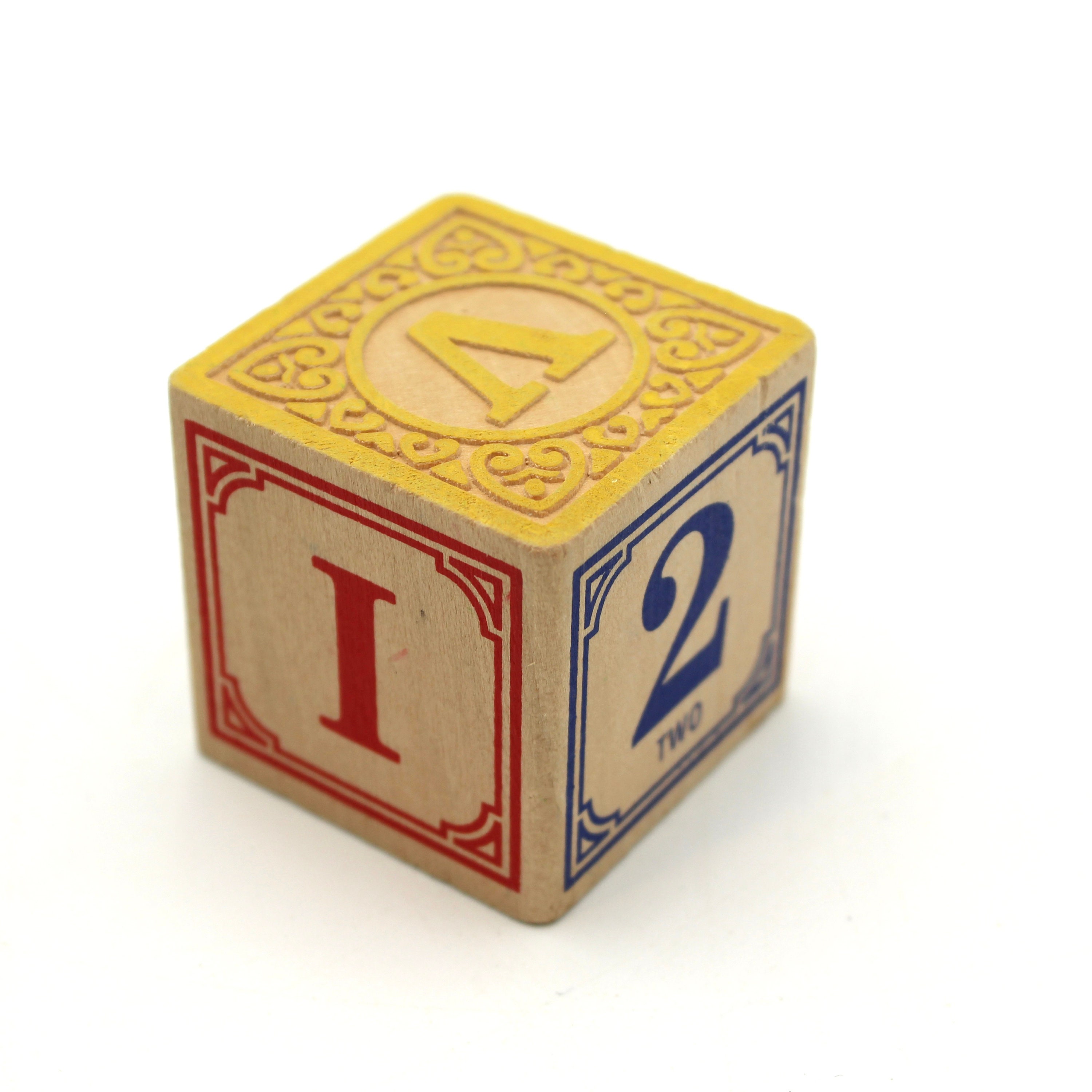 Vintage "goat" Picture Wooden Alphabet Block - Words, Letters, Pictures ...